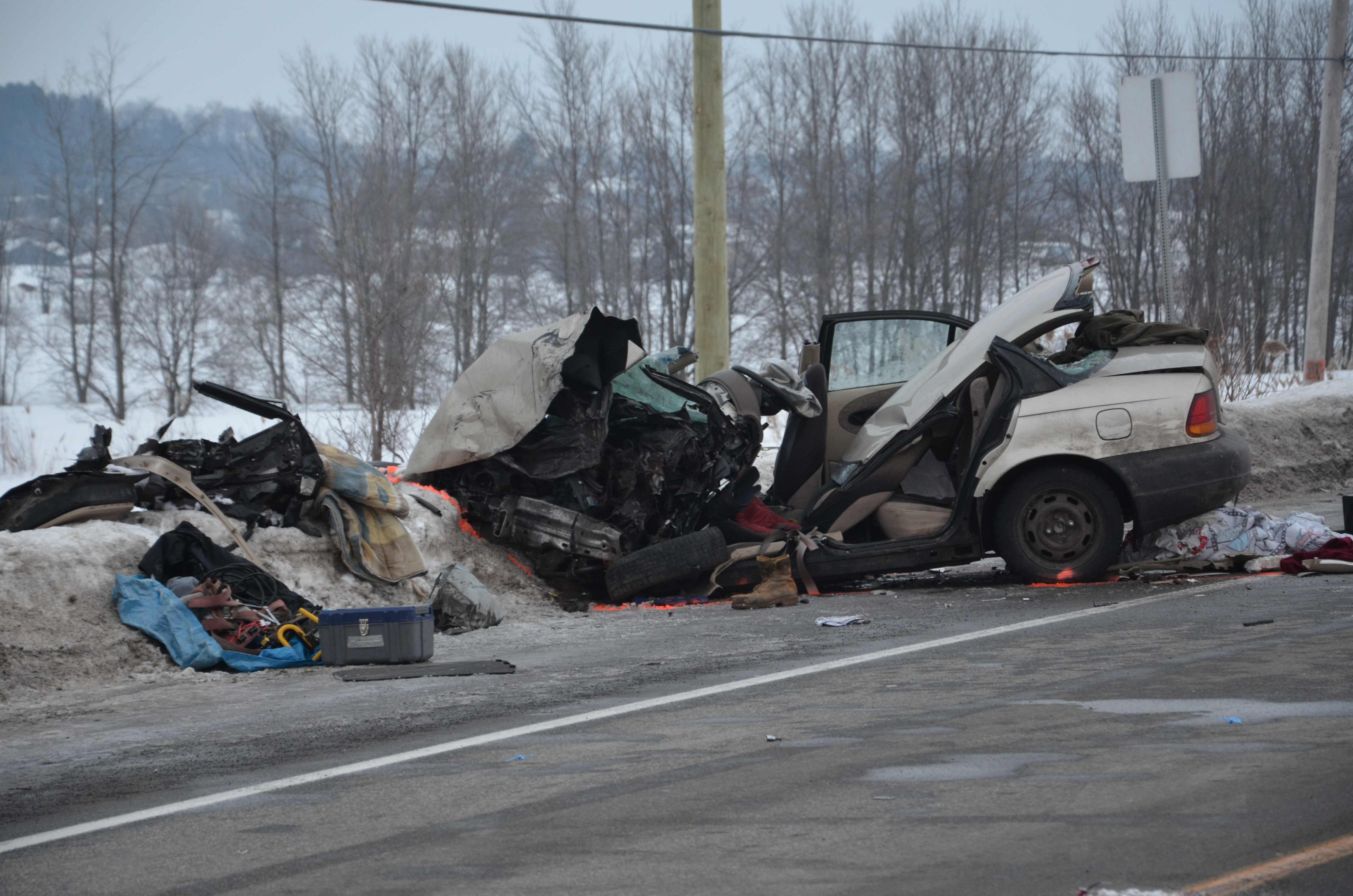 Quatre véhicules impliqués dans un accident sur la 158 | Journal Le Nord