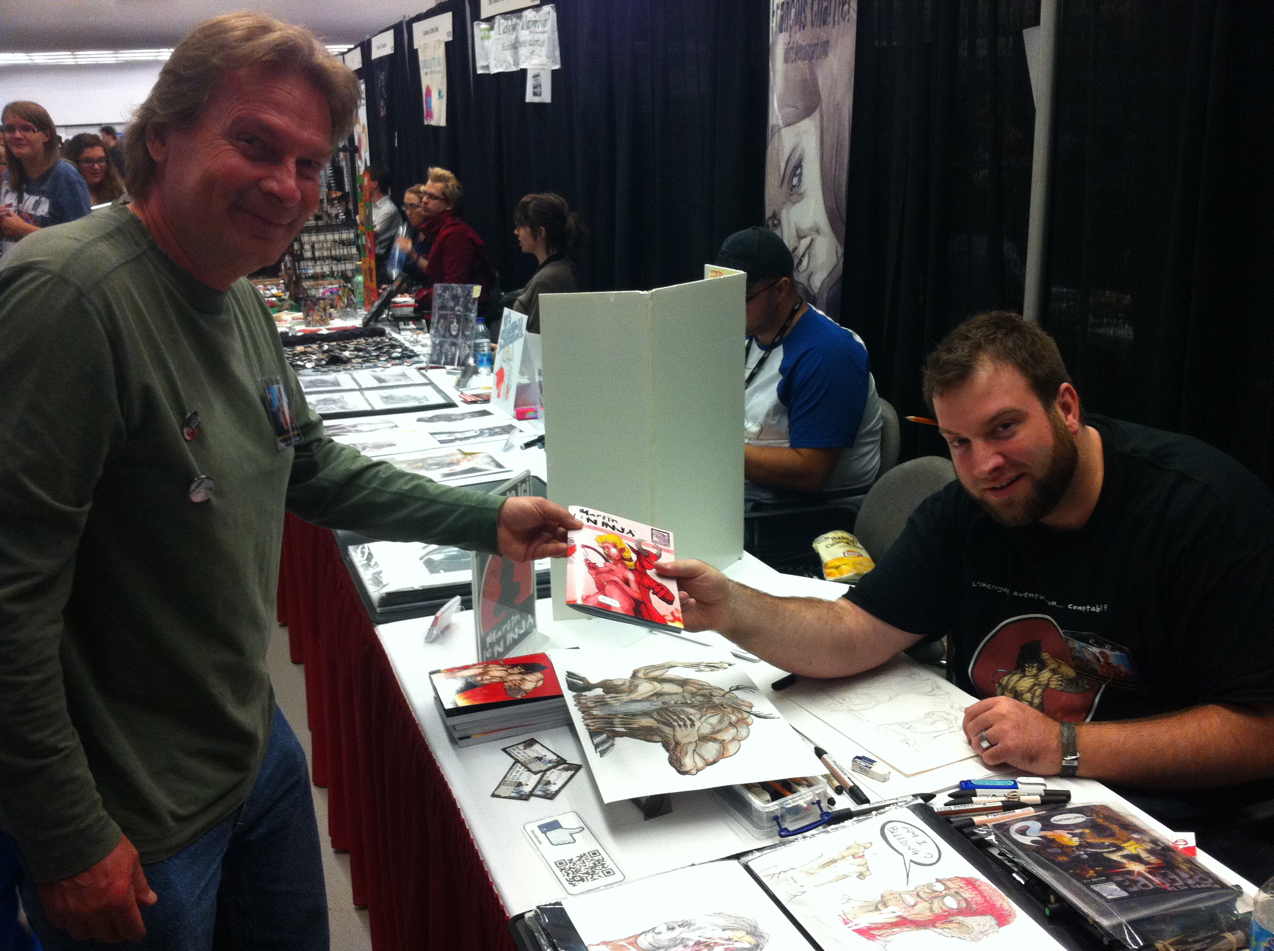 Un second Comiccon pour David Therrien | Journal Le Nord