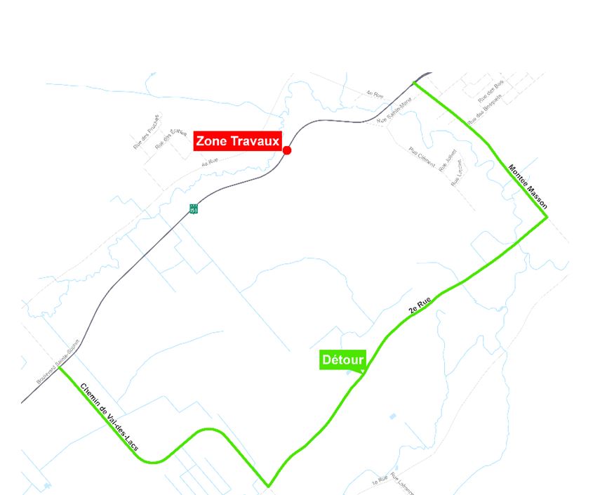 Travaux d’asphaltage de la route 158 à Sainte-Sophie | Journal Le Nord