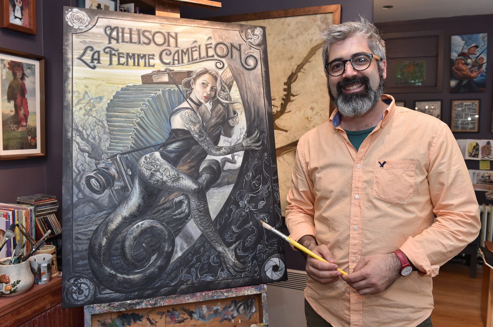 Les honneurs pour l'illustrateur Simon Dupuis | Journal Le Nord