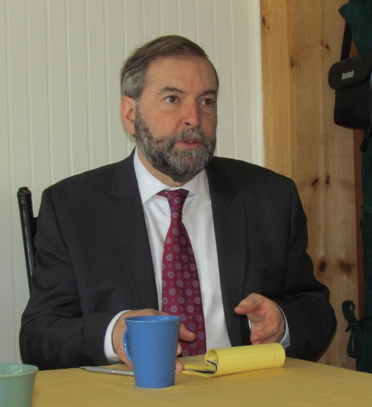 Thomas Mulcair veut rendre la vie plus abordable | Journal Le Nord