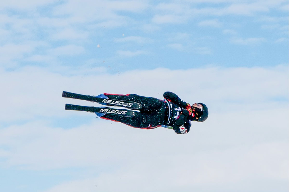 Ski acrobatique : Émile Nadeau obtient une 4e place parmi les grands ...