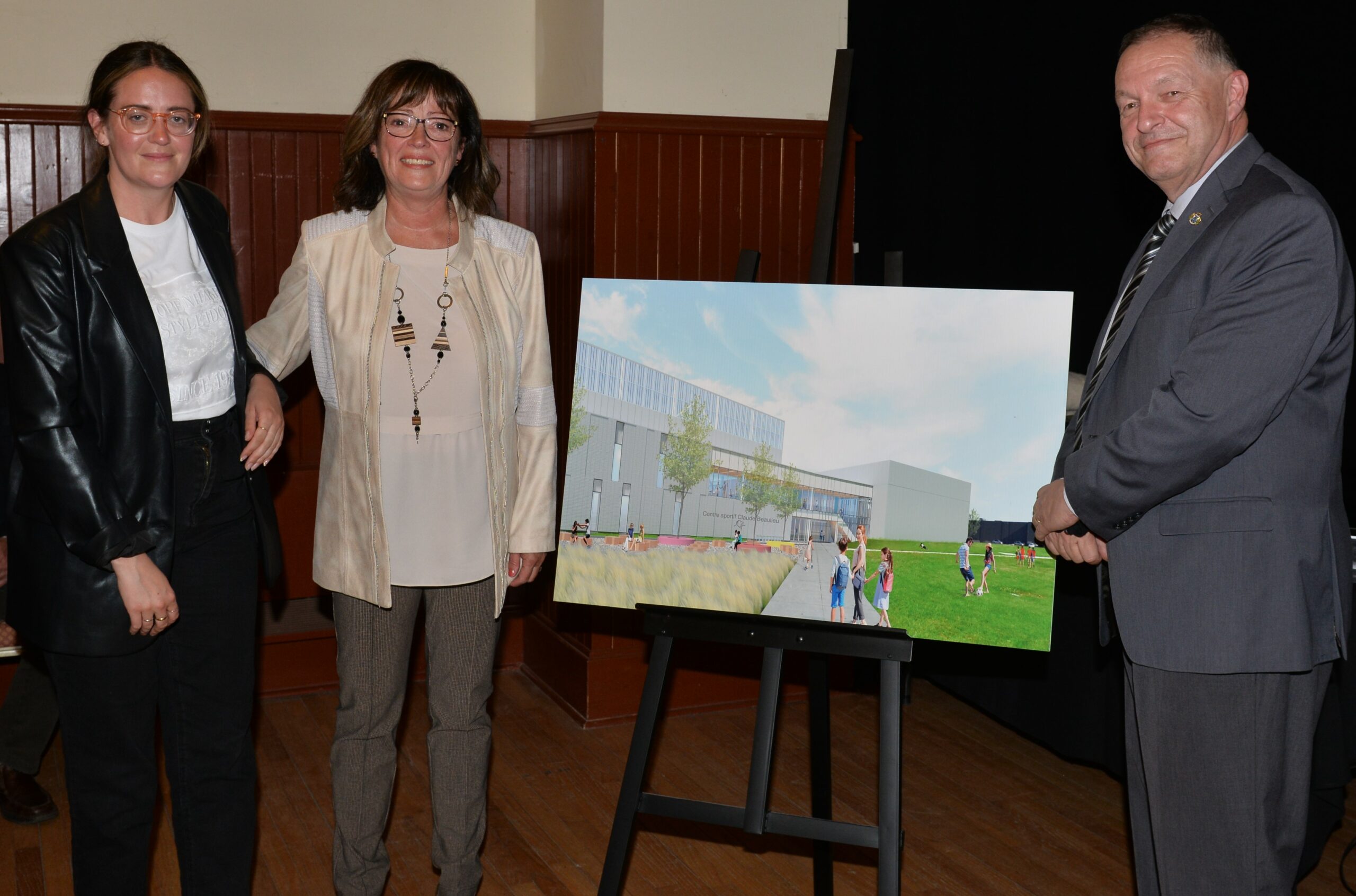 Le complexe multisports nommé « Centre sportif Claude-Beaulieu ...