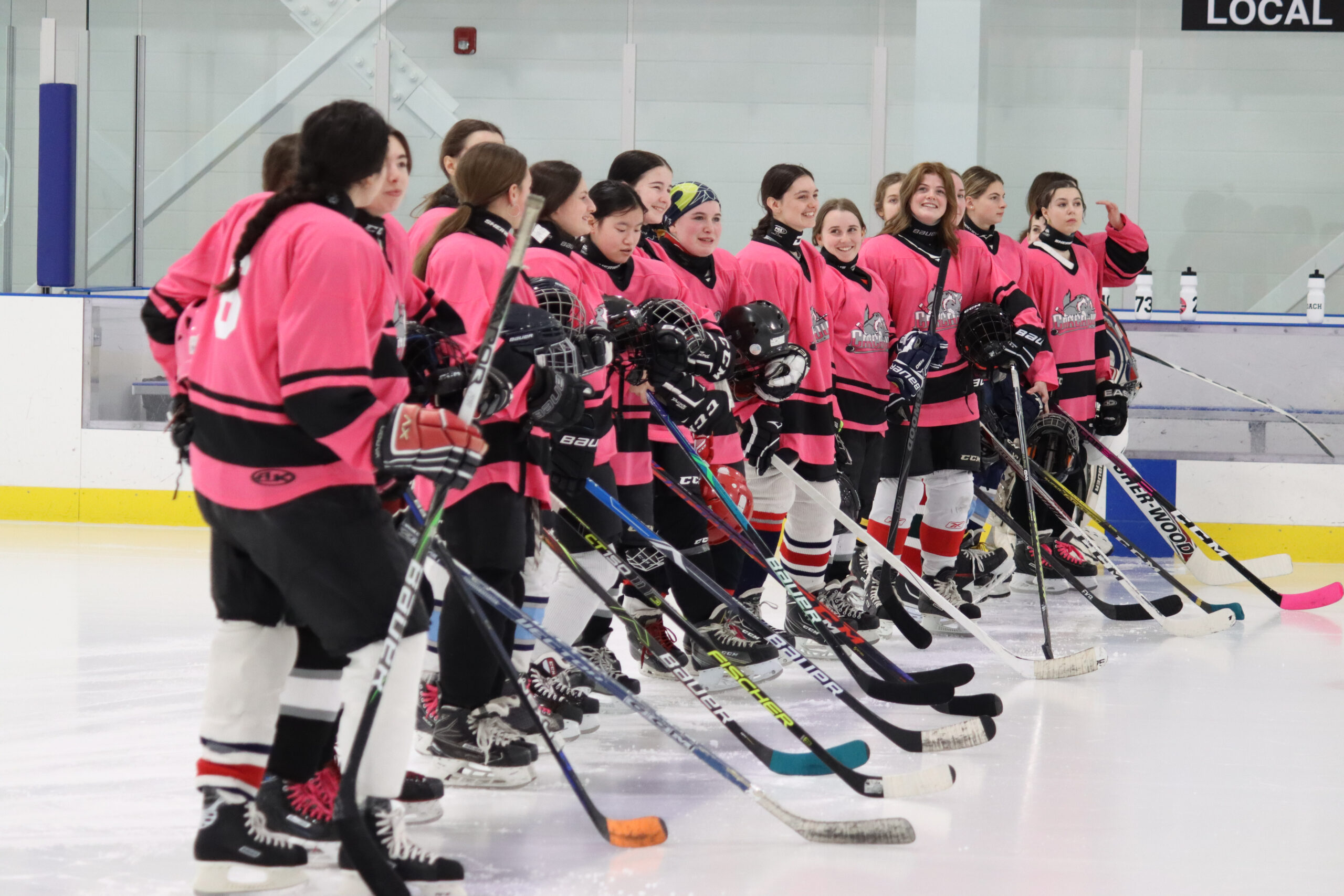 Le hockey féminin fait sa place à A.N. Morin | Journal Le Nord