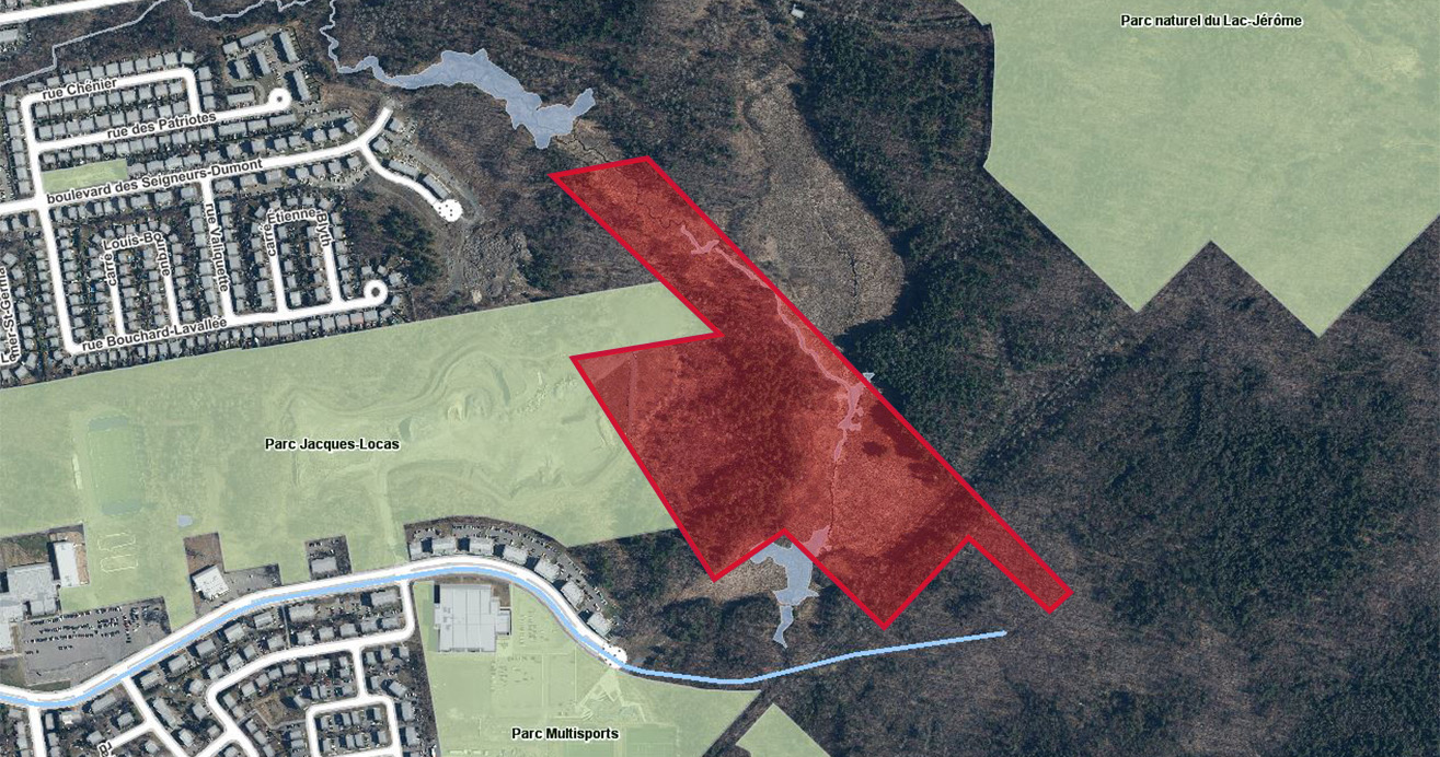 Saint-Jérôme : De nouveaux sentiers sur un site protégé près du parc ...