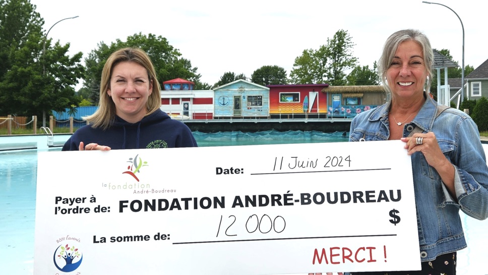 Fondation André-Boudreau: Un coup de pouce du Super Aqua Club | Journal Le Nord