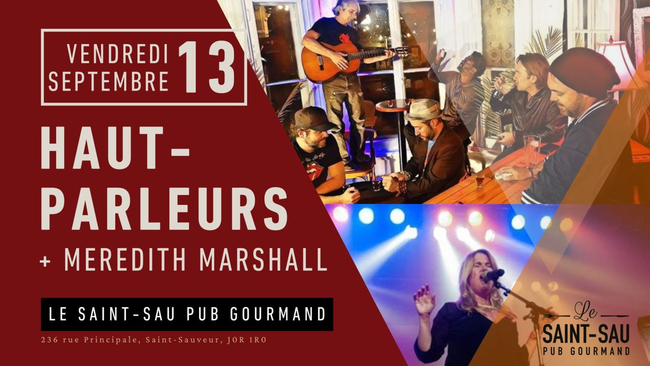 Haut-Parleurs & Meredith Marshall : Saint-Sau Pub Gourmand | Journal Le ...
